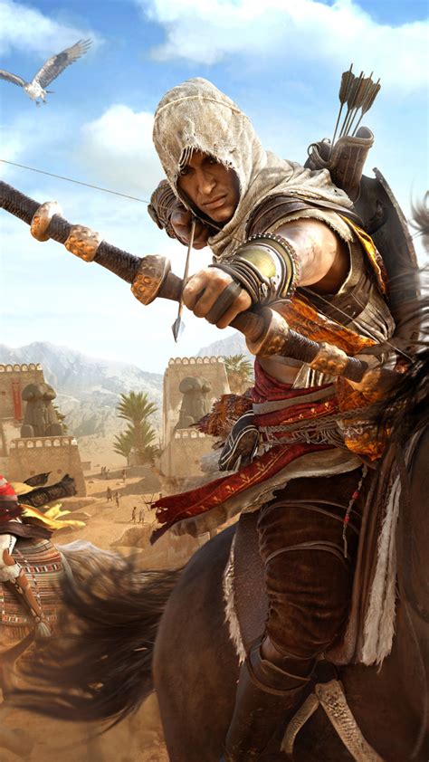 720x1280 Resolution Assassins Creed Origins Bayek And Aya Moto G X