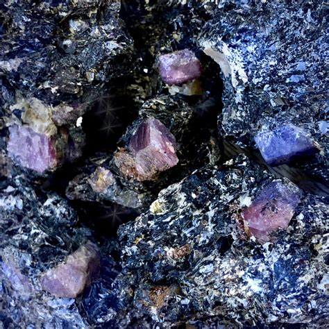 “holy Schist” Ruby Corundum Stones For Life Force Healing And Renewed