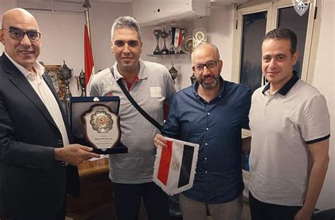 الزمالك يكرم مدرب طائرة بعد رحيله عن الفريق Kasnews كاس نيوز