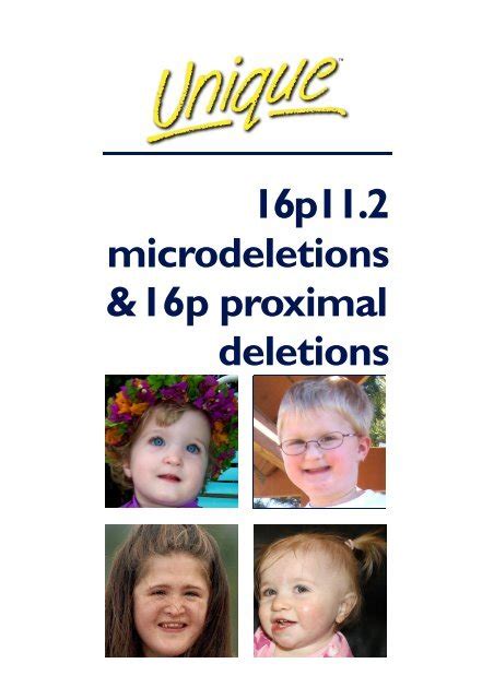 16p Proximal Deletions Unique The Rare Chromosome Disorder
