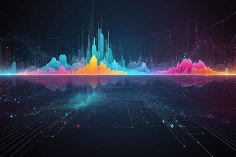 Premium Photo Big Data Visualizationartificial Intelligence And Machine Learning