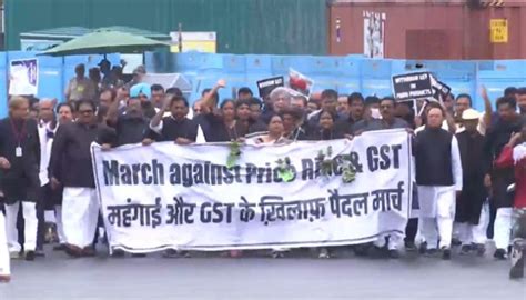 Congress Protests On Price Rise Rahul Gandhi Priyanka Gandhi Detained