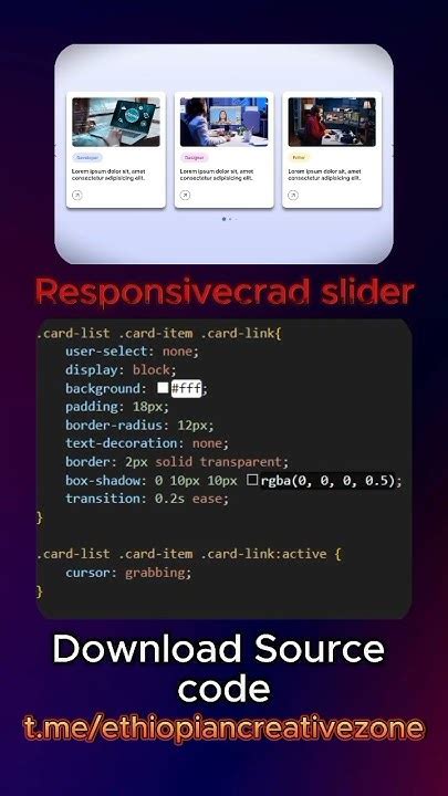 🚀 Create A Smooth Card Slider With Html Css And Js 💻🔥 Codinglover