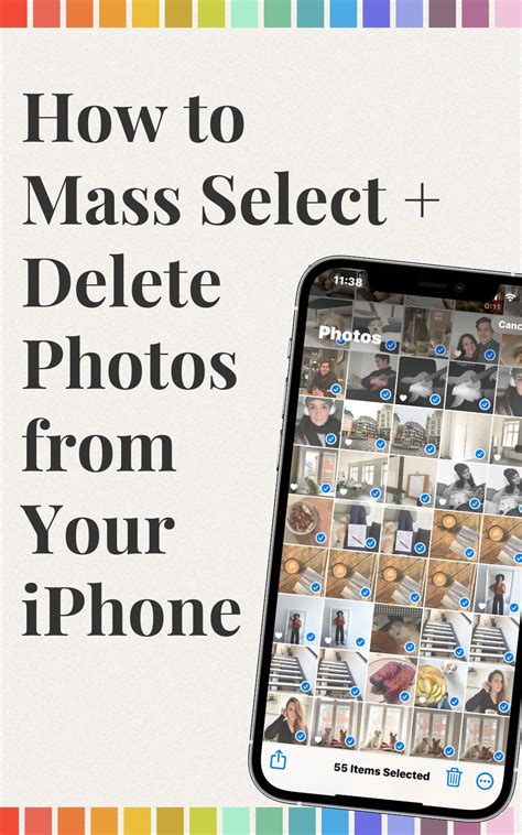 How To Mass Select And Delete Photos From Your IPhone Thyme Is Honey Photo Organization