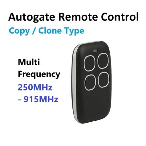 Universal Remote Control Multi Frequency MHz Buttons Clone Copy Learn Autogate