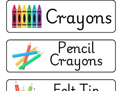 Classroom Drawer And Subject Labels Teaching Resources