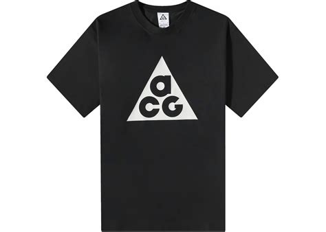 Nike Acg Logo T Shirt Black Fw23 Us