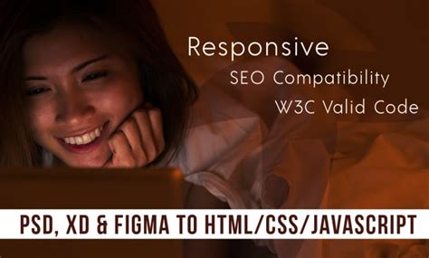 convert psd xd figma to html css with responsive by dijitalsanatlar