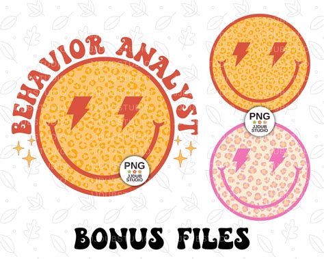 Behavior Analyst Png Behavior Analyst Sublimation Designs Etsy