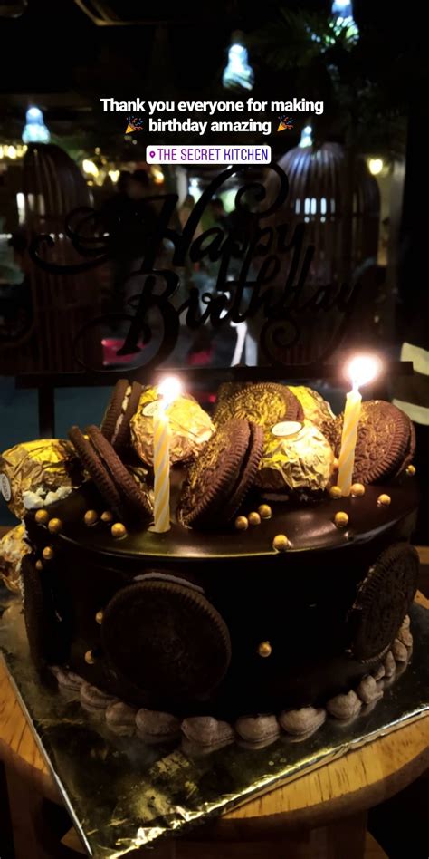 Instagram Stories Birthday Cake Story Food Snapchat Happy Birthday Chocolate Cake