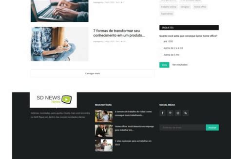 Script php para site de notícias e blog Freela Web