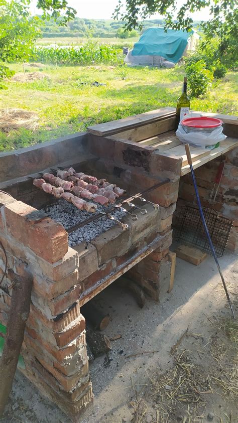 Rustic Outdoor Bbq Grill