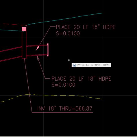profile pipe label dragged state anchor autodesk community