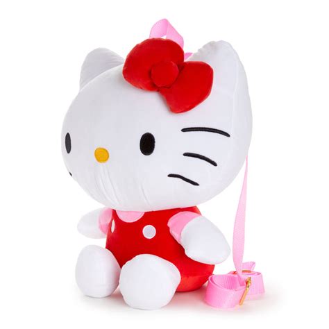 Hello Kitty Classic Red Plush Backpack Hello Kitty Classic Red Plush Backpack