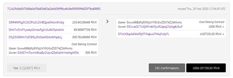 Gui Cold Staking Re Spends Display Strange In The Qt Wallet · Issue
