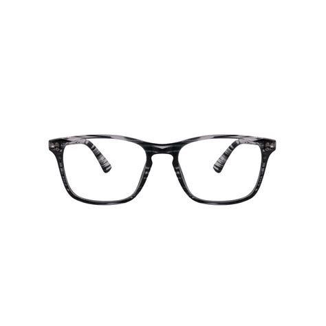 Cleardekho Floral Grey Full Rim Wayfarer Eyeglass Cleardekho