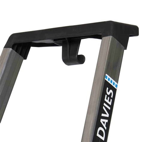Aluminium Platform Step Ladder 12 Tread Storage N Stuff