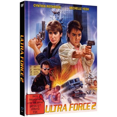 Ultra Force 2 In The Line Of Duty 2 Uncut Mediabook Edition Dvd