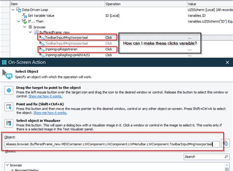 data driven keyword testing selecting dropdown menu in fat client