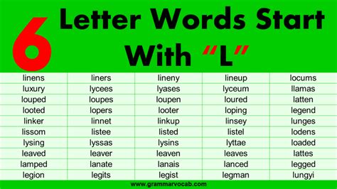 Letter Word That Starts And Ends With L