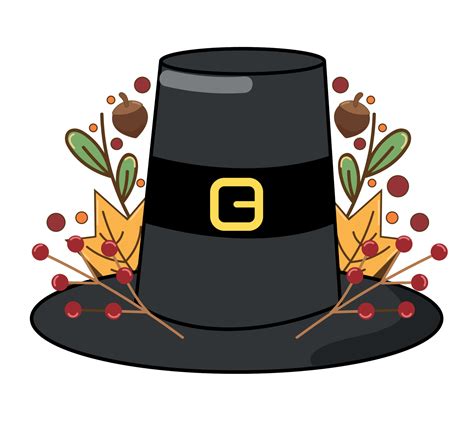 Pilgrim Hat Clip Art