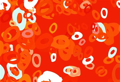 Light Orange Vector Layout With Circle Shapes 12241064 Vector Art At Vecteezy