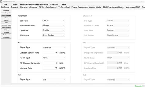 ADRV With Arria For CMOS Lane DDR Not Supporting Q A Linux Software Drivers