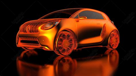 선명한 오렌지색 디자인 배경이 멋진 3d 차량으로 시선을 사로잡습니다 에너지 배경 경이 배경 선명한 배경 이미지 Hd 에너지 경이 선명한 배경 사진 무료