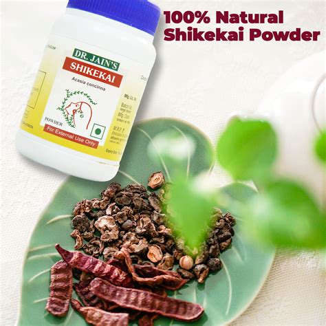 Shikekai Powder Increase Hair Growth Get Black And Shiny Hair Use As