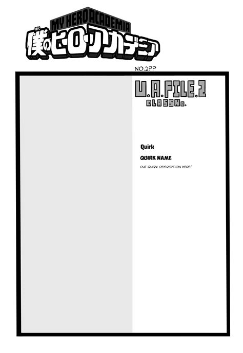 F2U U A Profile Template By Silveefire On DeviantArt