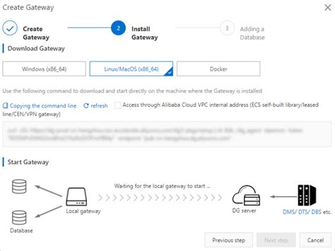 Use Data Management And Database Gateway To Manage On Premises Databases Or Databases Hosted On