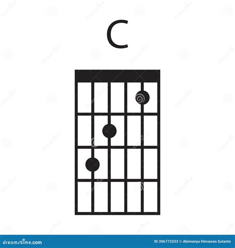 Guitar Chord Icon Vector Stock Vector Illustration Of Vector 306773333