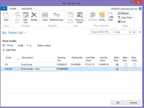 fixed assets series 4 creating a fixed asset in microsoft dynamics