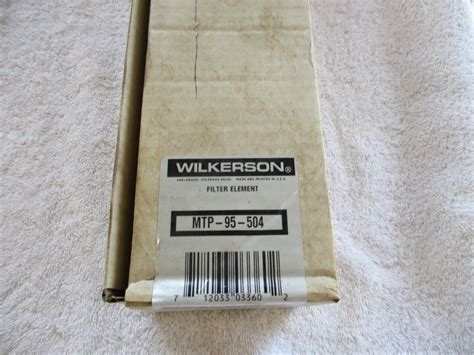 Wilkerson Mtp Filter Element Mtp New Off