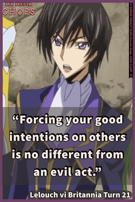 Code Geass Quote Of The Day Rcodegeass