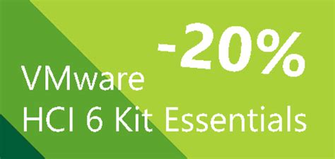 Получите скидку 20 на программный комплекс Vmware Hci Kit