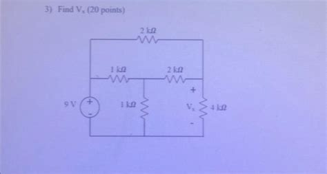 Solved Solve The Following Problem Using Nodal Analysis