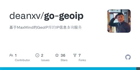 Github Deanxvgo Geoip 基于maxmind的geoip库的ip信息查询服务