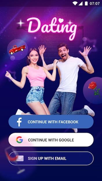 Premium Vector Dating UI