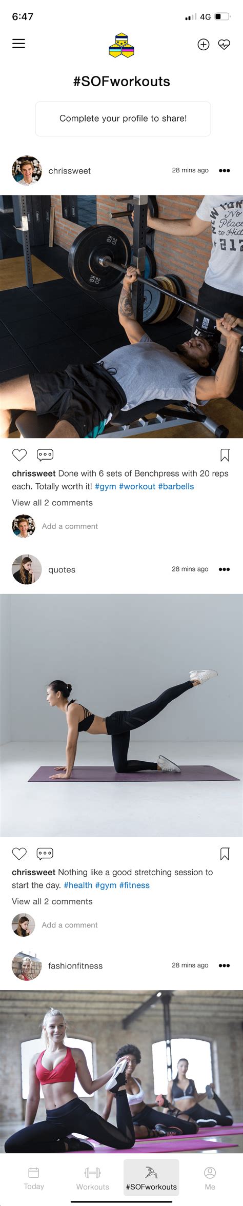 Mobile UI Design On Behance