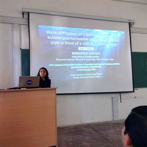 minakshi ghosh on linkedin istam 2022 at iit mandi