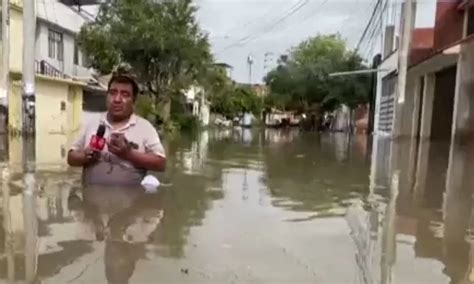 Fuertes Lluvias En Piura Ocasionaron Que Calles Y Viviendas Se