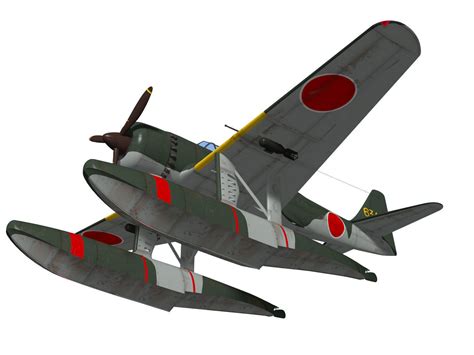 Aichi E16a Zuiun Type11 Paul 3d Model Cgtrader