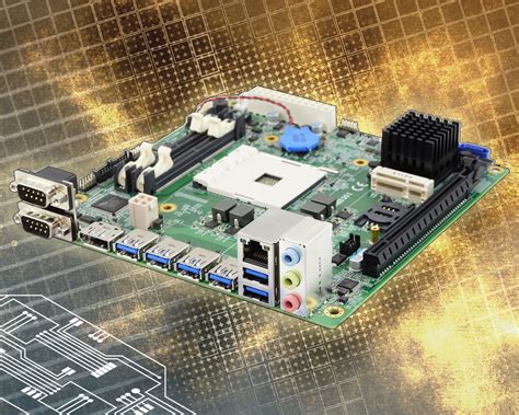 MBD301 High Performance Mini ITX Motherboard Backplane System Technology
