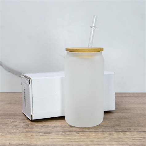 Frosted Or Clear 12oz Glass Cans Iawoa Sublimation And More