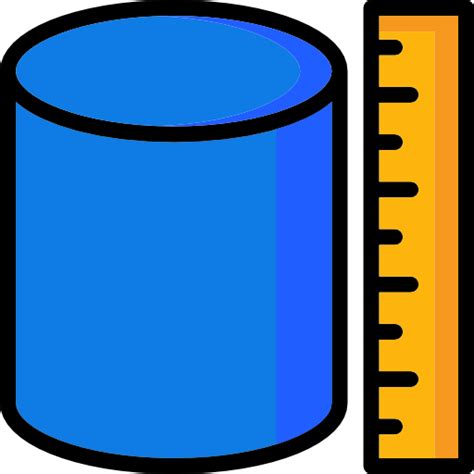 Measure Basic Mixture Lineal Color Icon