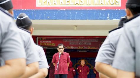 33 Pegawai Kanwil Kemenkumham Sulsel Ditugaskan Di Lapas Maros
