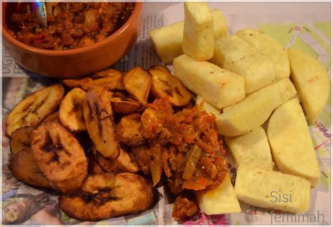 Fried Yam Dundun And Ata Dindin West African Food African Cooking