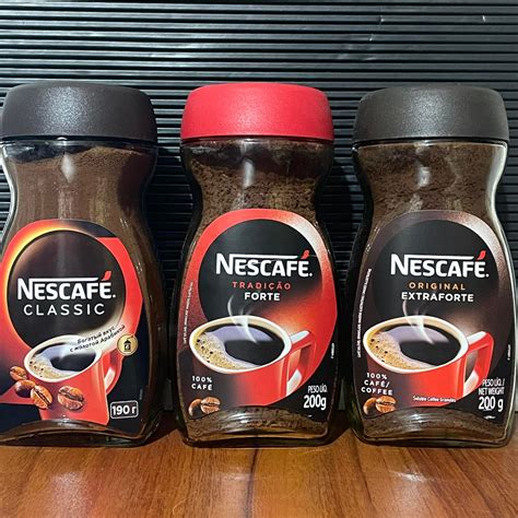 Nescafe Original Extra Fortenescafe Matinal Suave 200g Shopee