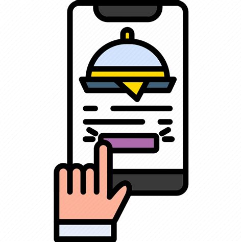 Online Order Ecommerce Food Icon Download On Iconfinder